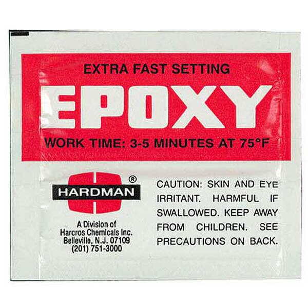 Hardman Fast-Set Epoxy - 1oz 10 Pack